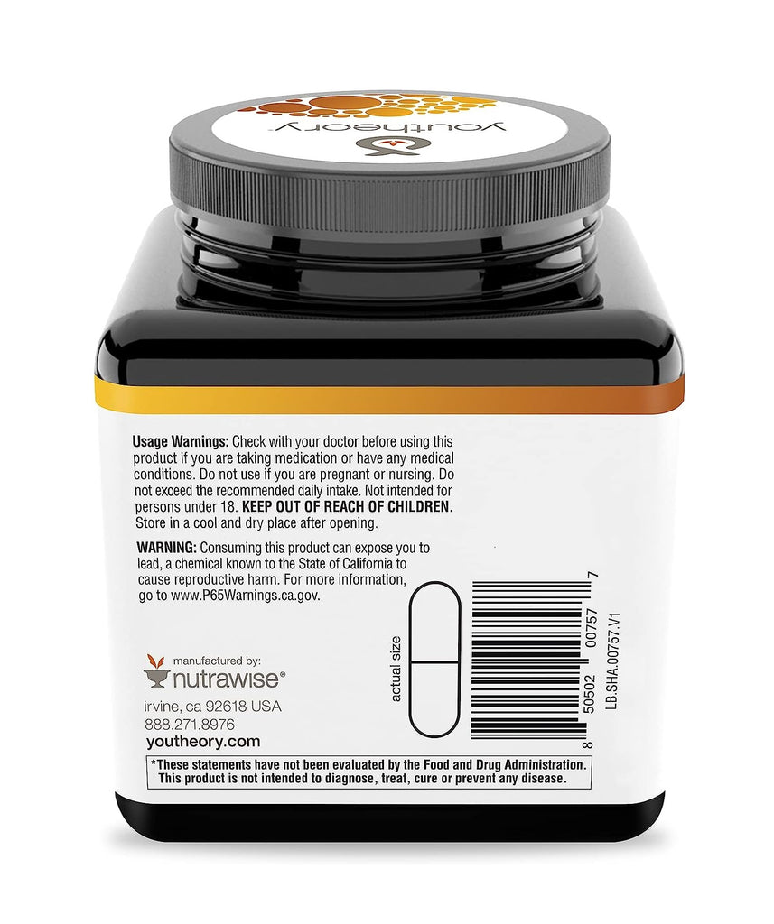 Youtheory Shilajit, 60 Vegetarian Capsules – Healthlandcenter Youtheory Shilajit, 60 Vegetarian Capsules – Healthlandcenter