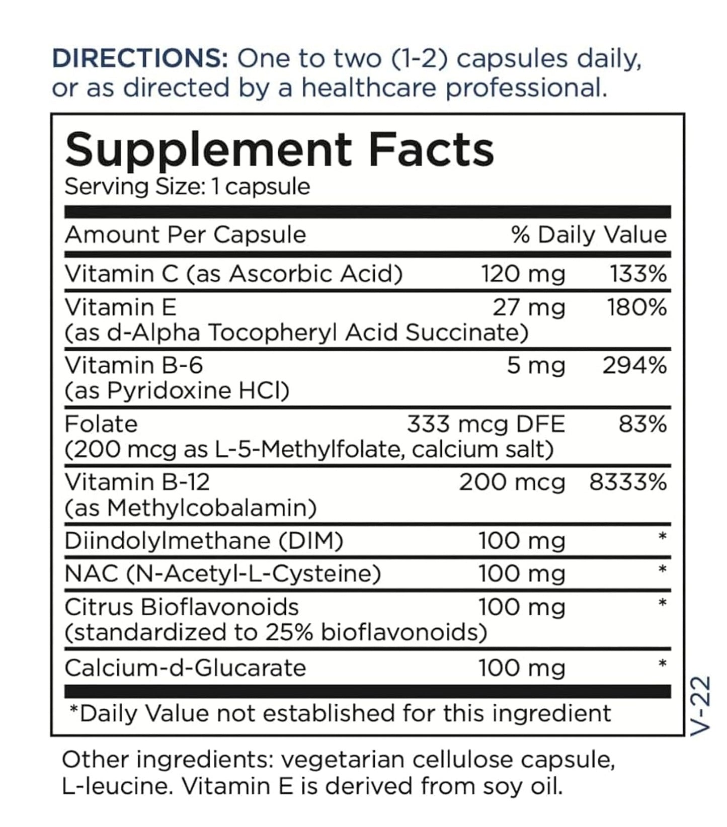 Metabolic Maintenance DIM Complex - 60 Capsules – Healthlandcenter