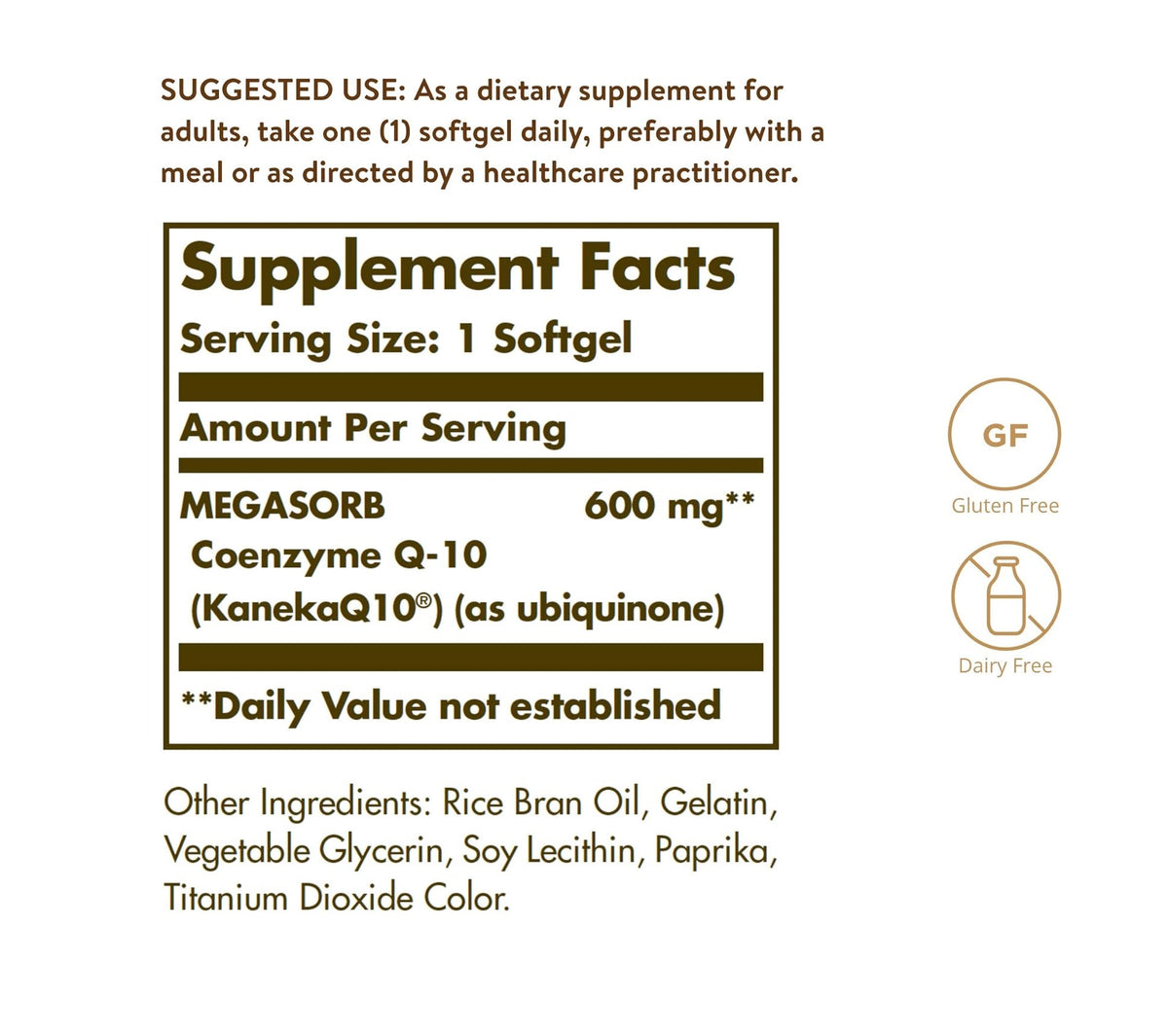 Solgar, Megasorb CoQ-10, 600 mg, 30 Softgels- 2 bottles – Healthlandcenter