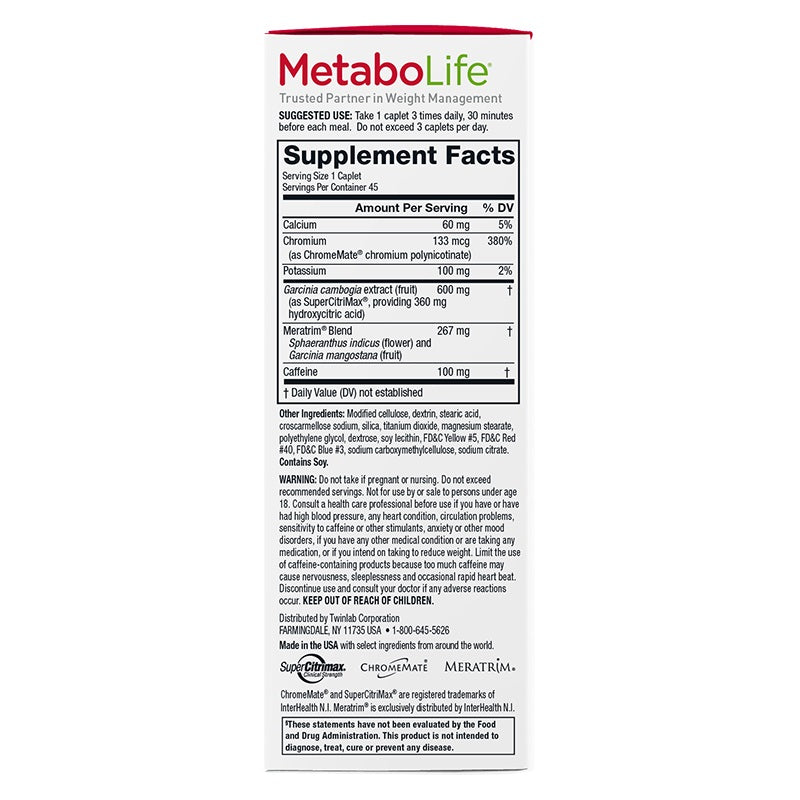 MetaboLife 45 Caplets 2 Pack – Healthlandcenter