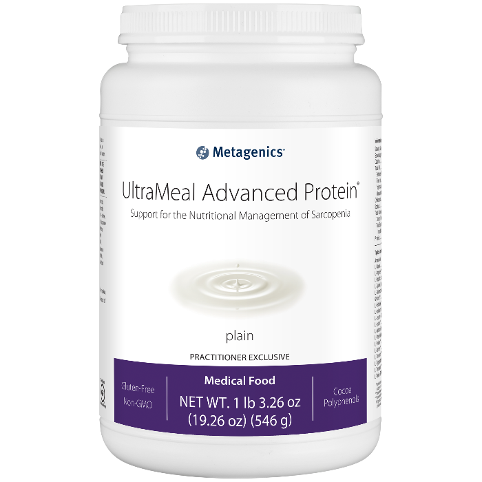 Metagenics UltraMeal Advanced Protein Plain 546 g – Healthlandcenter