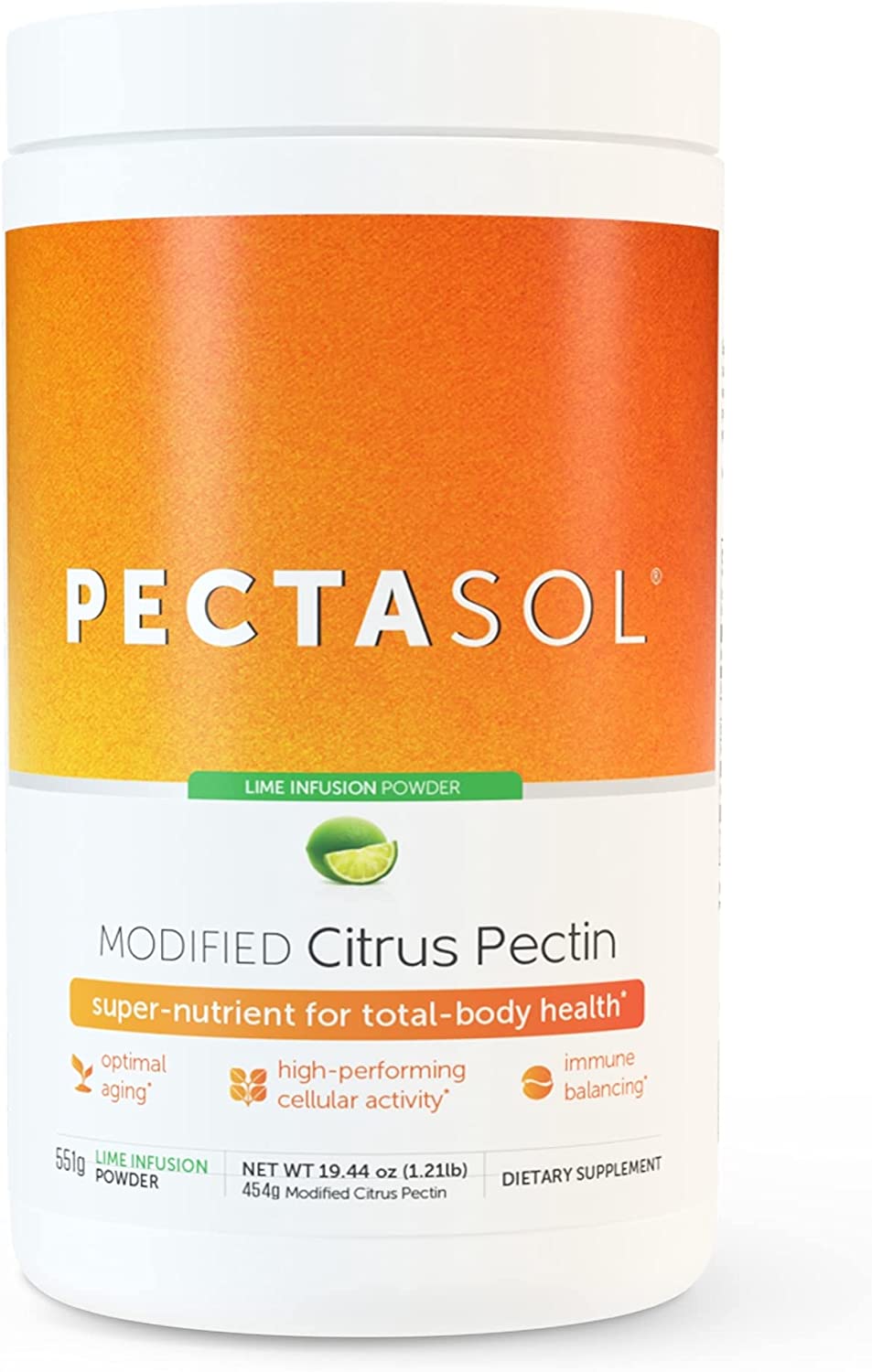 EcoNugenics PectaSol-C Powder Lime Infusion -- 90 Servings ...