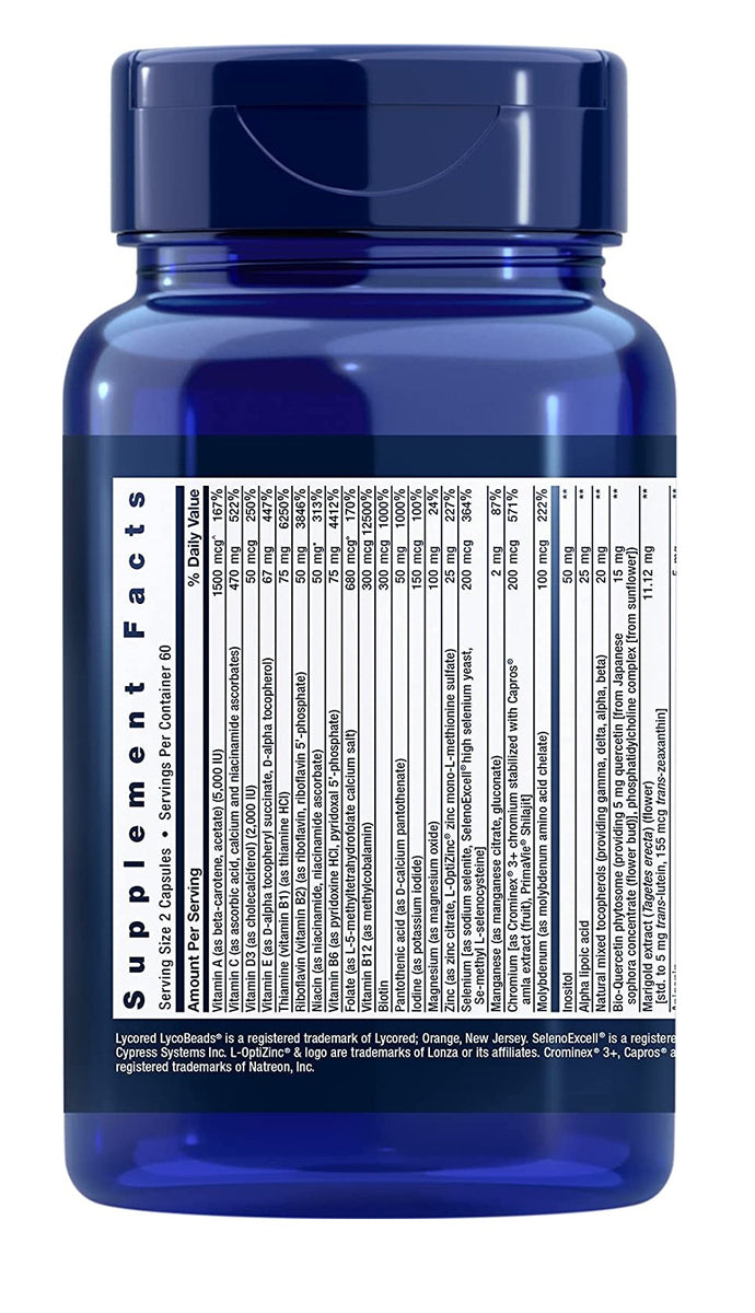 Life Extension, Two-Per-Day Multivitamin, 120 Capsules – Healthlandcenter