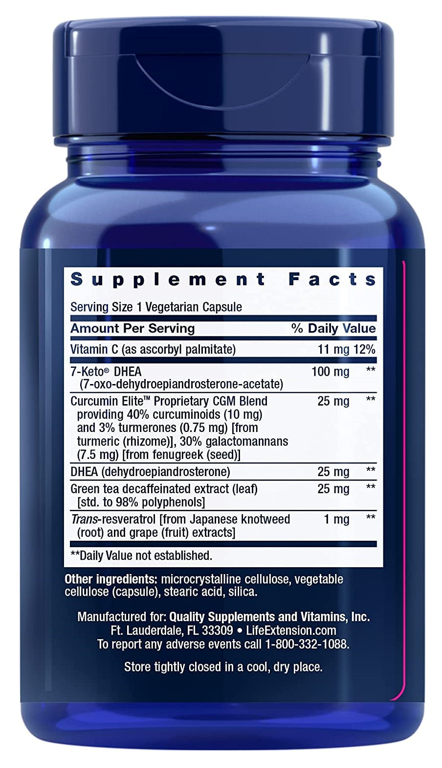 Life Extension DHEA Complete | Vegetarian | 60 Capsules – Healthlandcenter