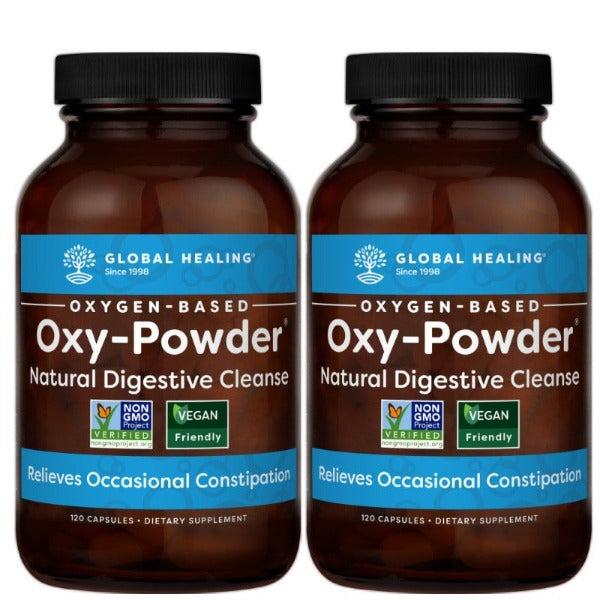 Global Healing Oxy-Powder 120 Capsules --Bundle 2 pack – Healthlandcenter