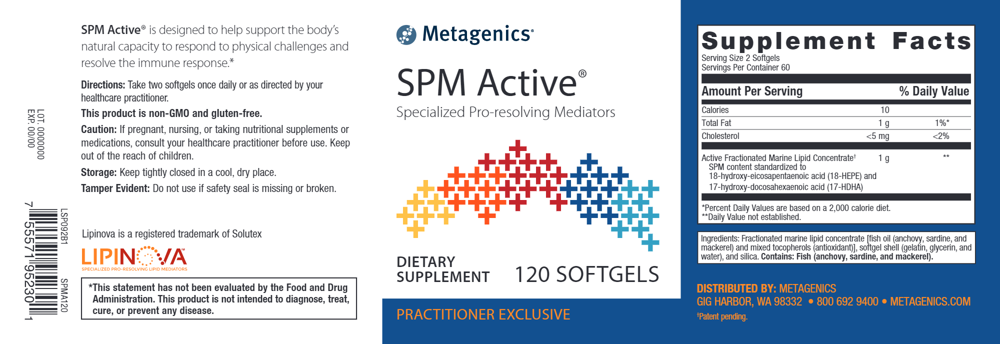 SPM Active 120 softgels – Healthlandcenter