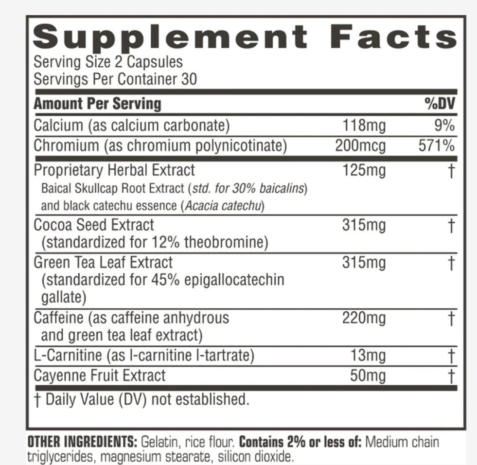 Twinlab Ripped Fuel Extreme 60 Capsules – Healthlandcenter